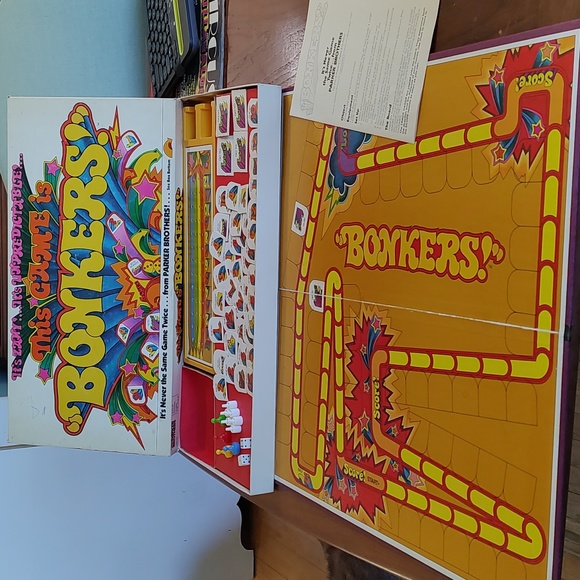 Parker Brothers | Games | Bonkers Vintage Board Game 978 All Pieces ...